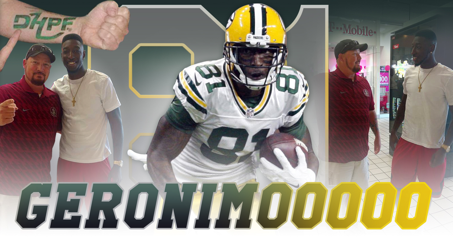 Russell Johnson: DHPF Tattoo Lures Geronimo Allison - Die Hard Packer Fan