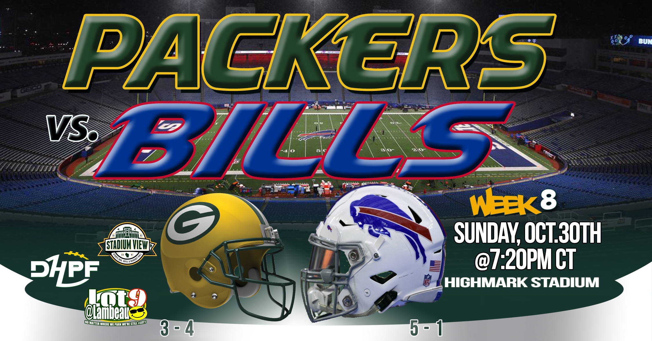 Packers limp into Buffalo looking for a major upset win - Die Hard ...